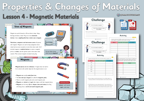 Year 5/6 Science - Properties and changes of Materials - Magnet ...