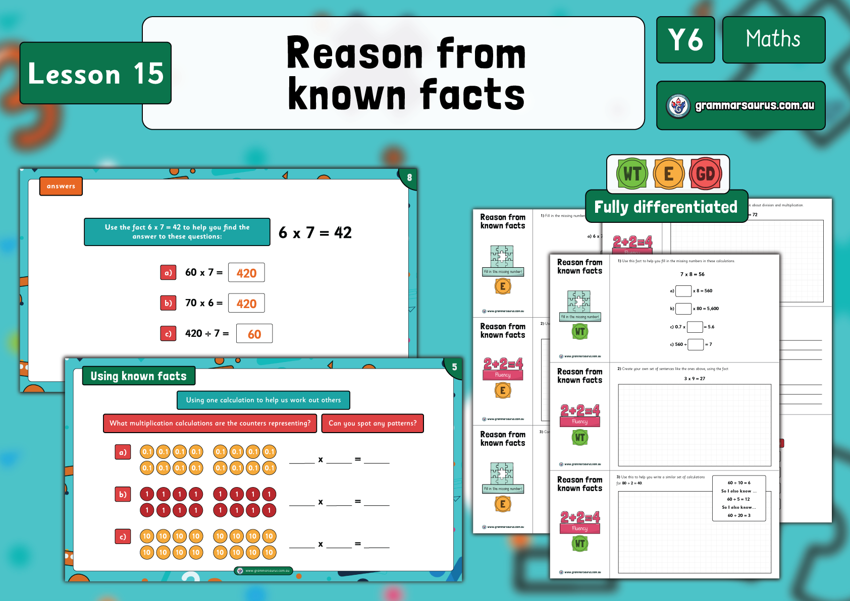 Year 6 Maths – Addition, Subtraction, Multiplication and Division ...