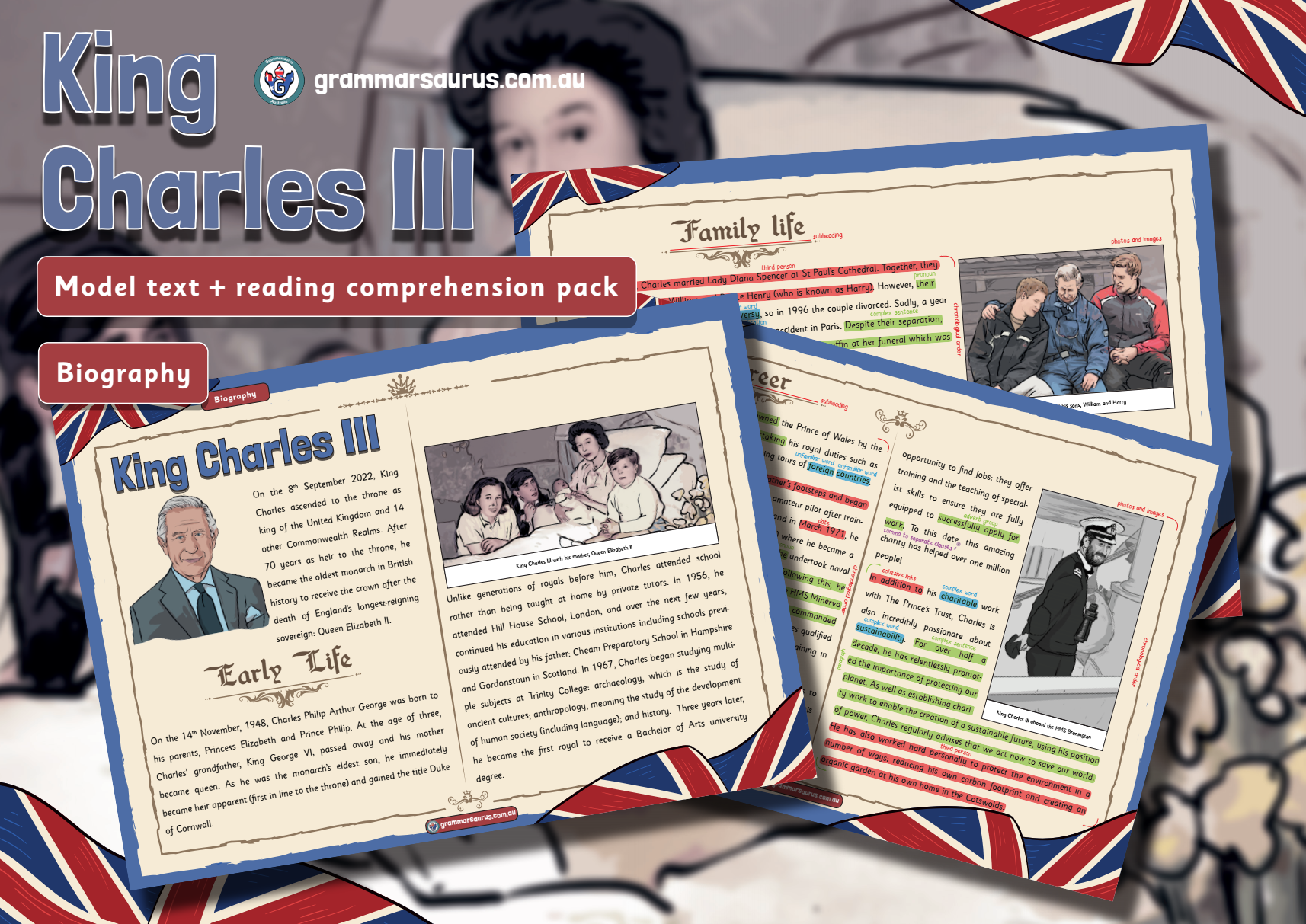Year 6 Model Text – Recount – King Charles III (Biography ...