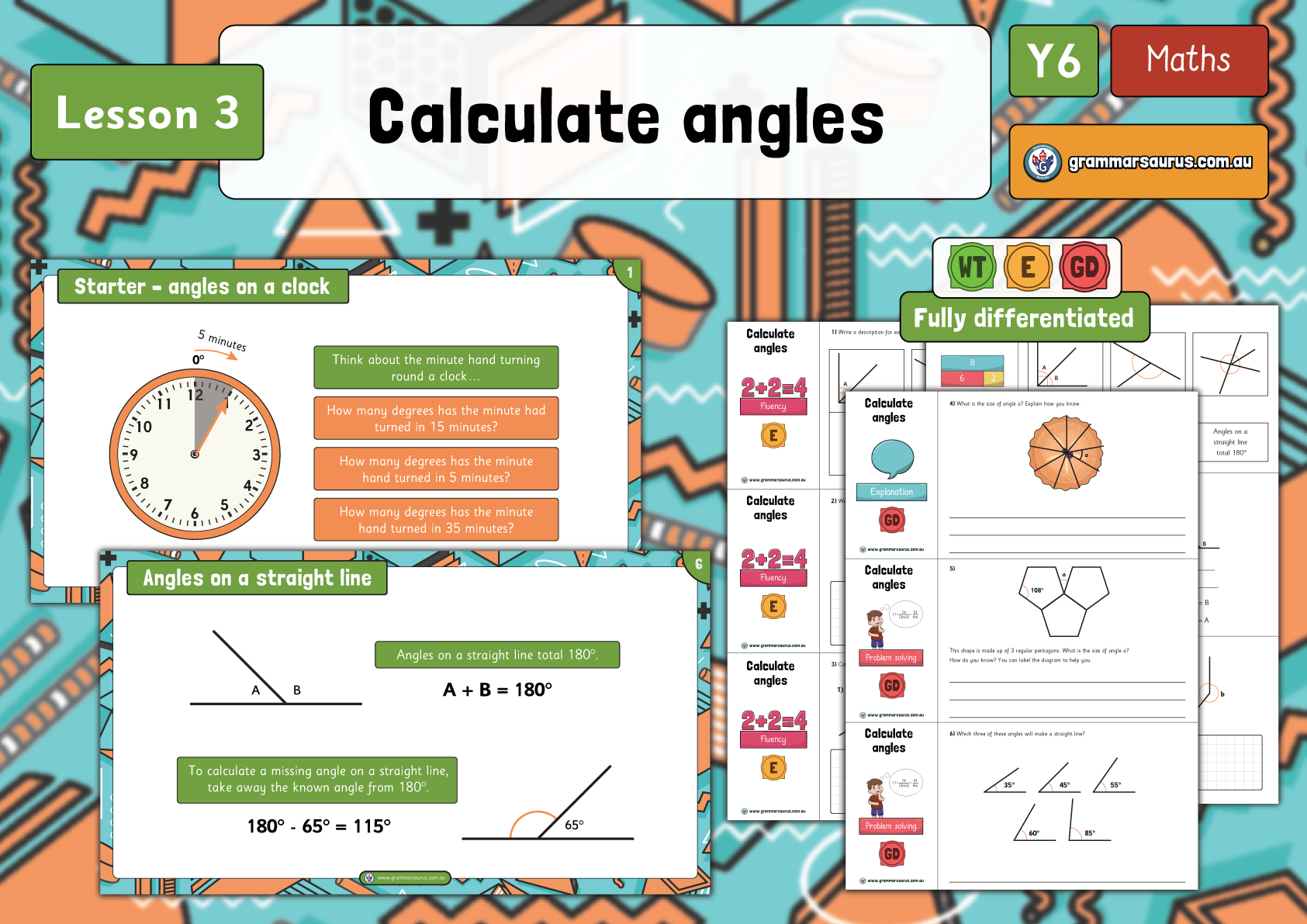 Year 6 Properties of Shape – Calculate Angles – Lesson 3 ...